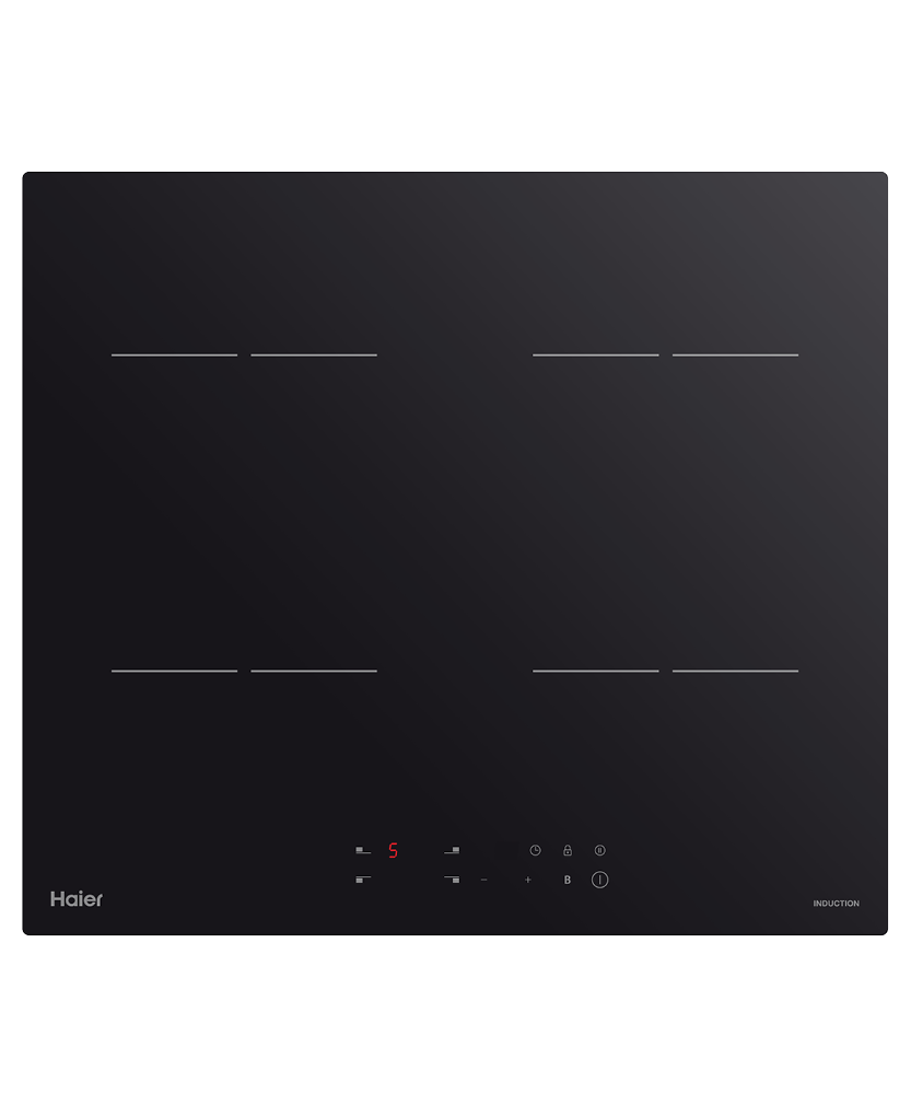 60cm 300 Series Induction Cooktop, 4 Zone - HCI604TB3 | Haier New Zealand