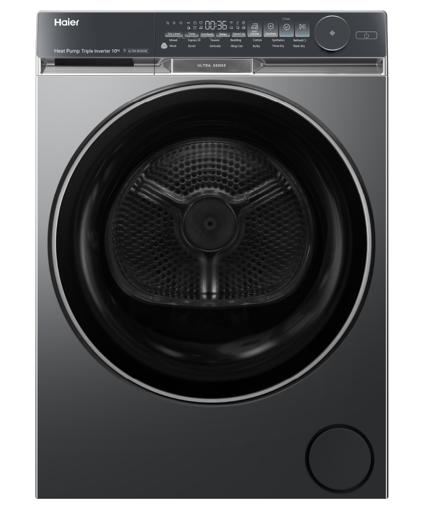 10kg 500 Series Heat Pump Dryer, Ultra Sense - HDHP10DB1 | Haier New ...